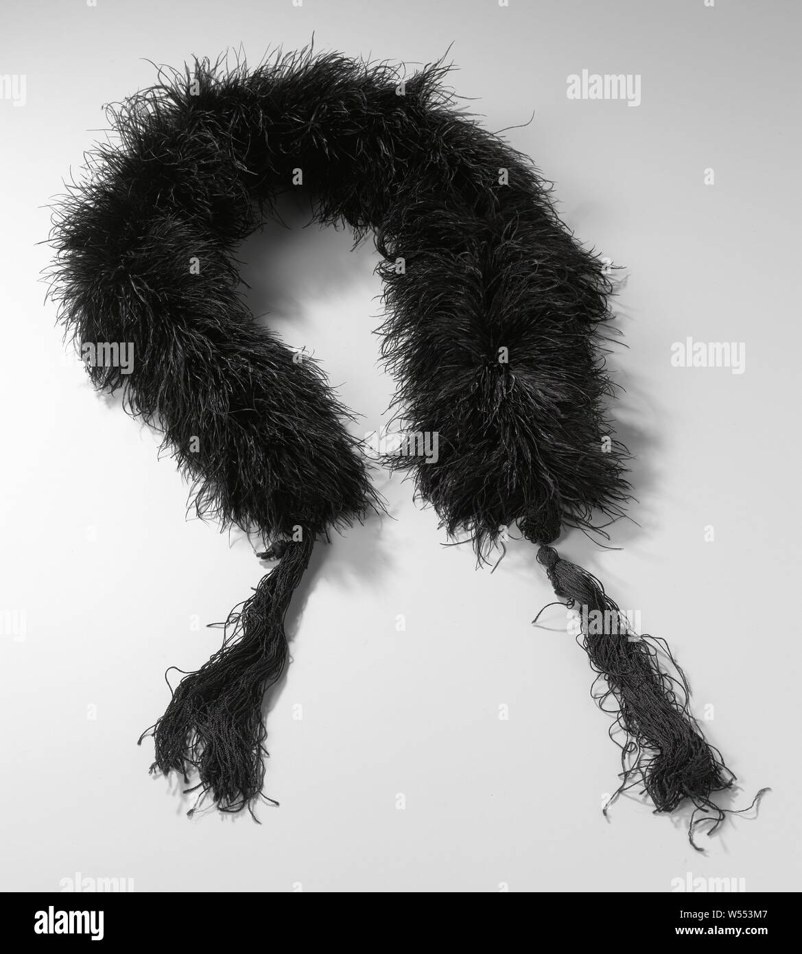 Black silk boa hi-res stock photography and images - Alamy