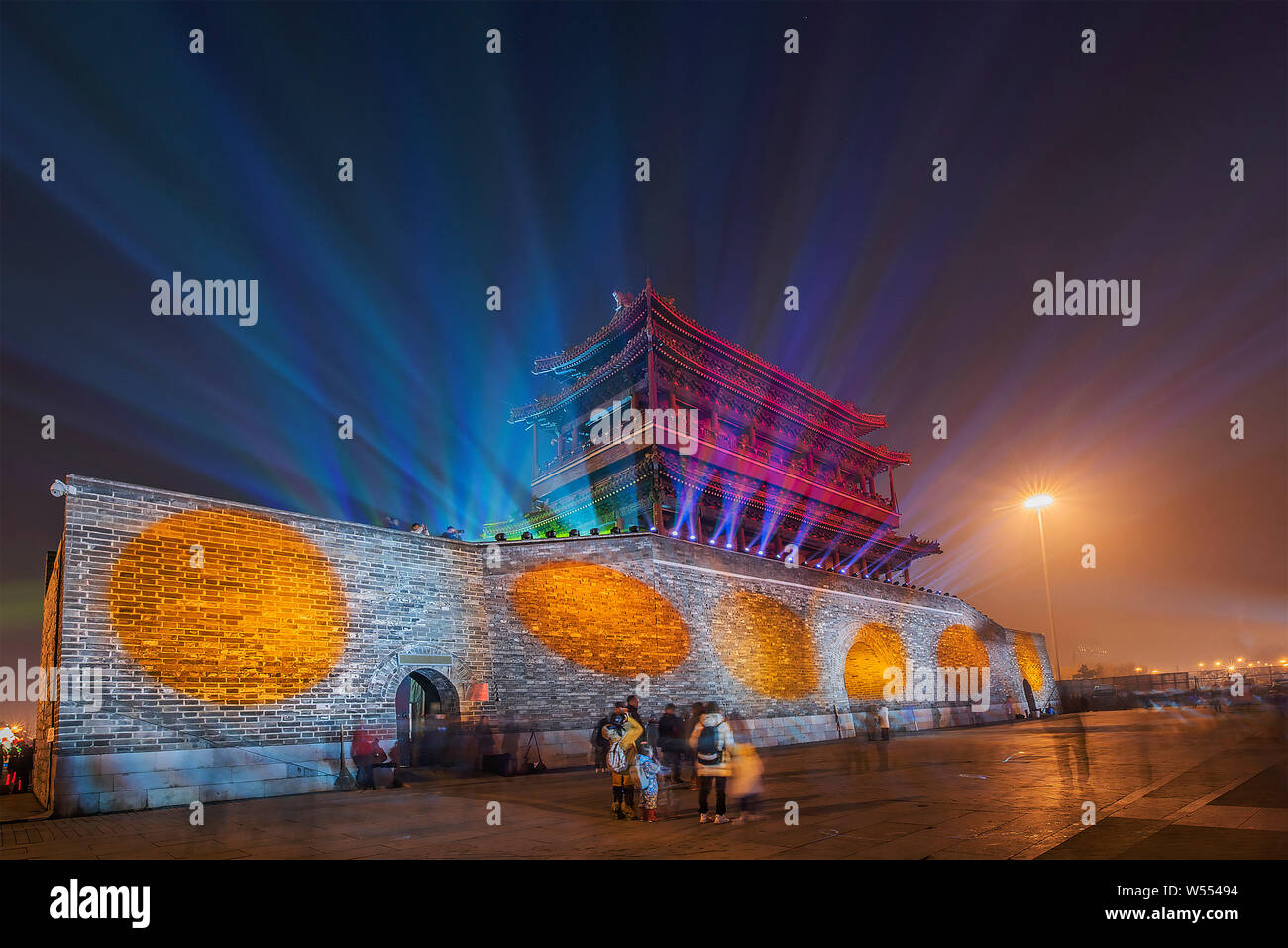 The Yongdingmen, the former front gate of the outer city of Beijing's ...