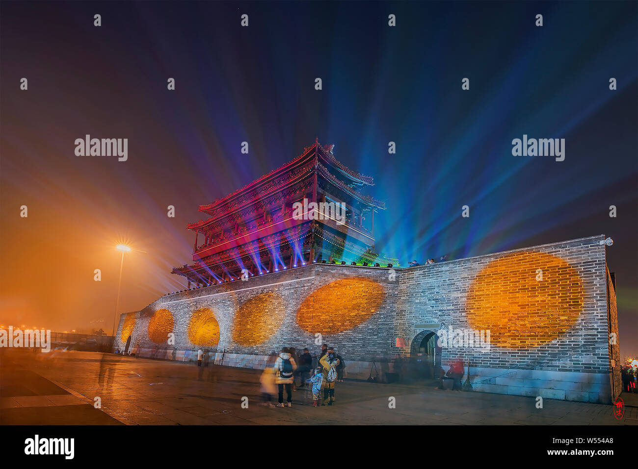 The Yongdingmen, the former front gate of the outer city of Beijing's ...