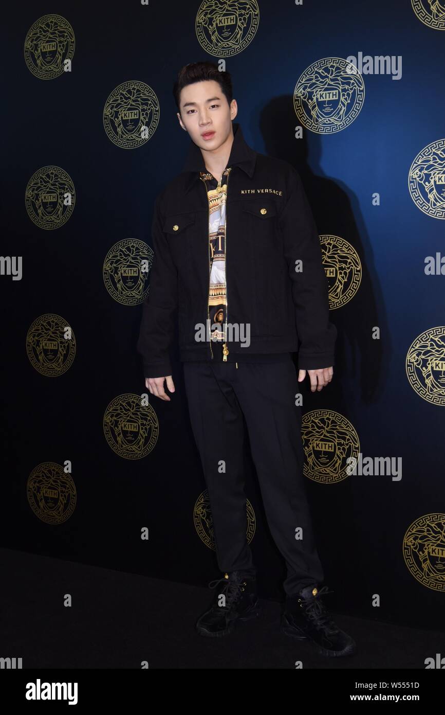 Canadian singer and actor Henry Lau attends a promotional event for ...