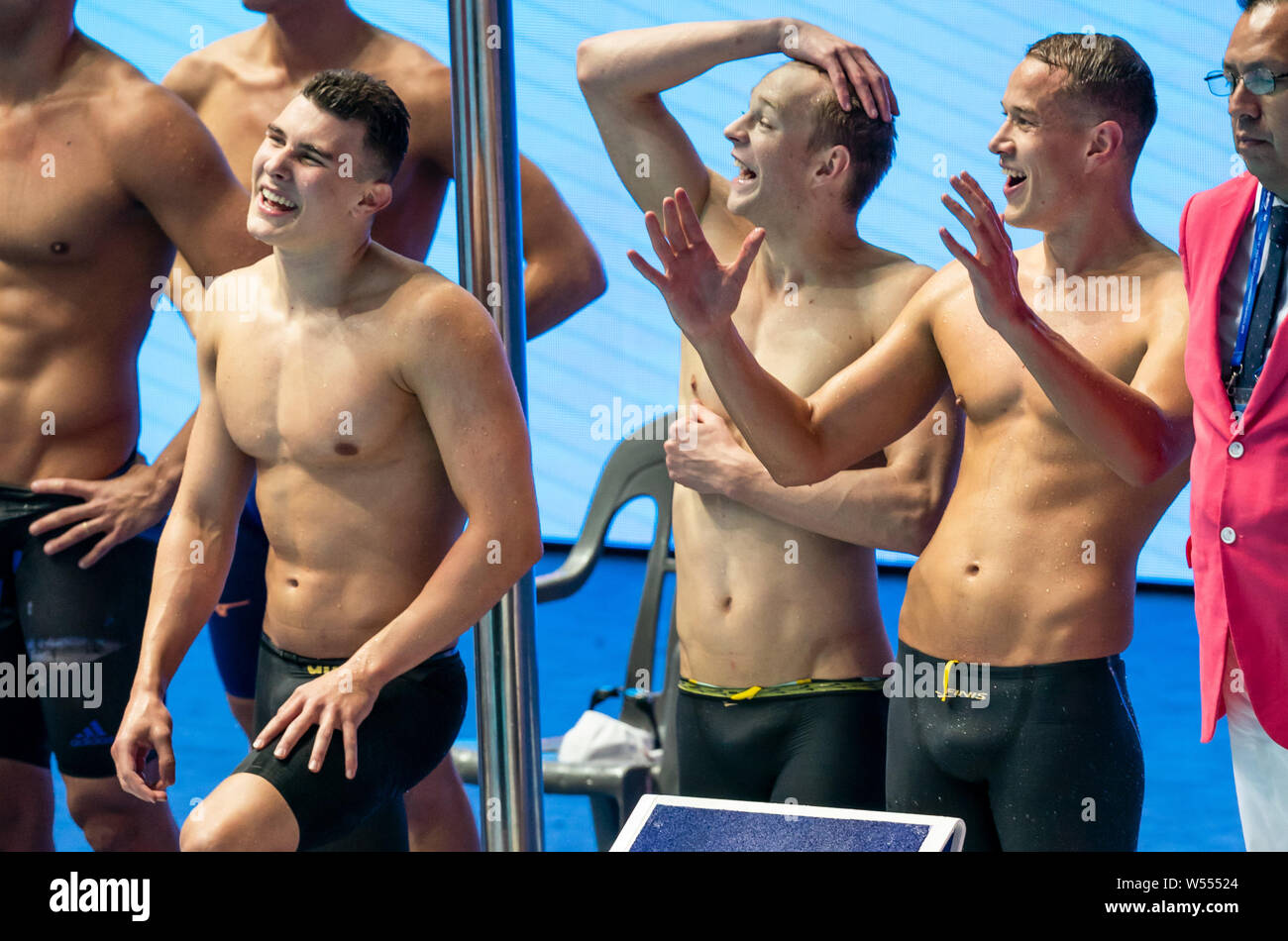 Gwangju, South Korea. 26th July, 2019. Swimming World Championship ...