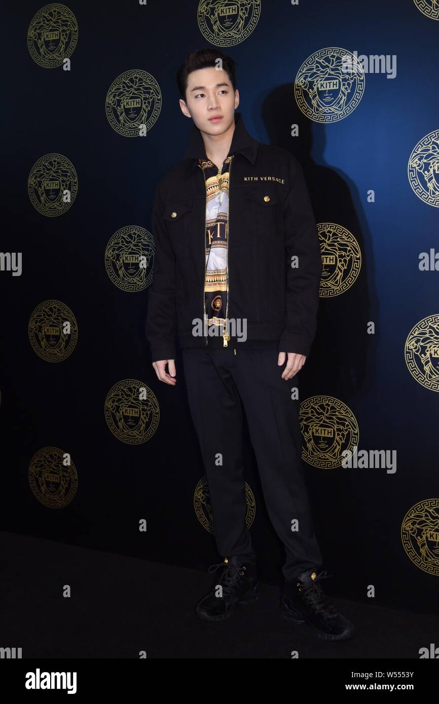 Canadian singer and actor Henry Lau attends a promotional event for ...