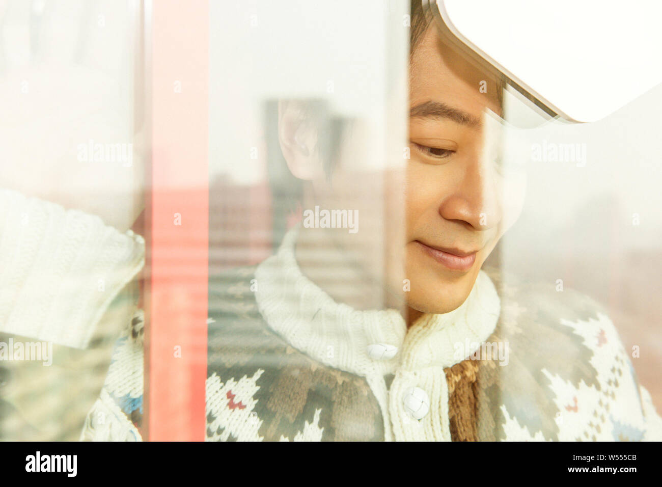 Taiwanese actor Eric Suen Yiu-wai poses for portrait photos during an ...