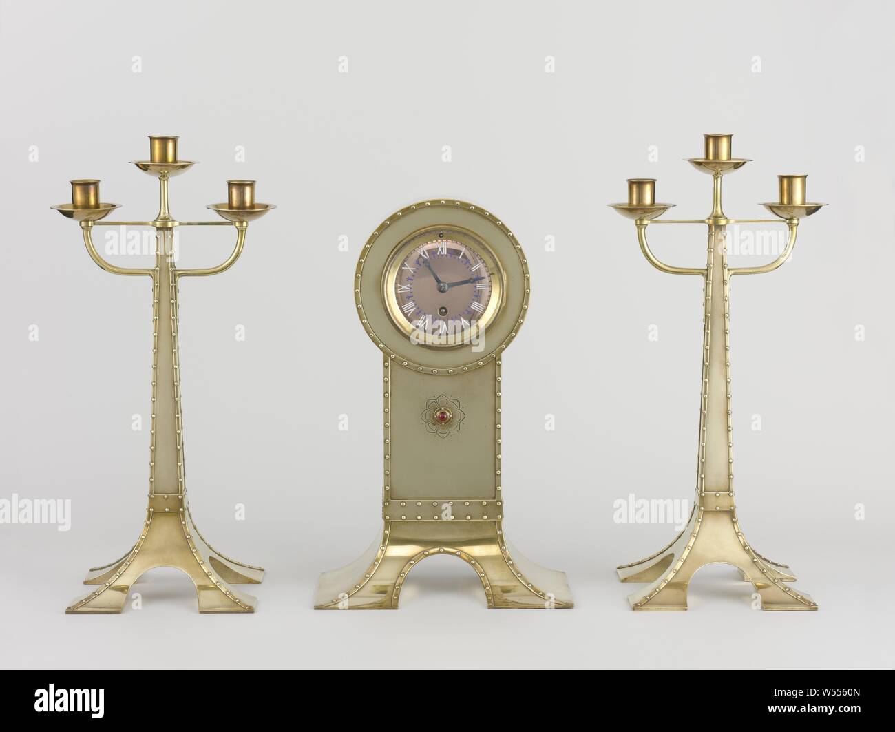 Two brass candelabra hi-res stock photography and images - Alamy