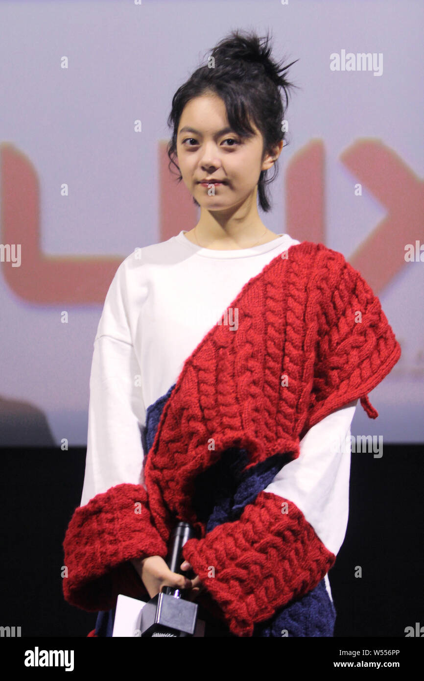 Chinese actress Angel Zhao Jinmai attends a promotional event for the ...