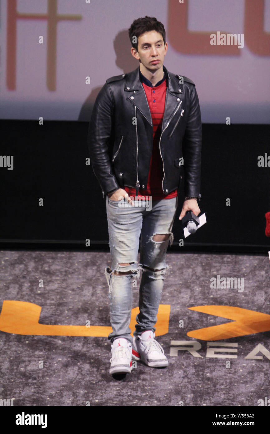 American comedic actor and host Michael Stephen Kai Sui, a Chinese ...