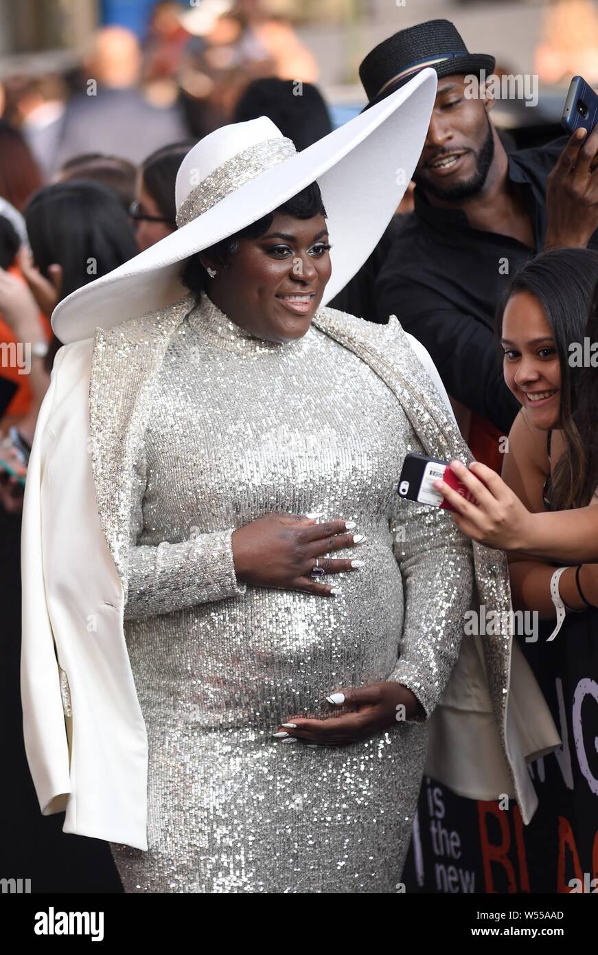 Danielle Brooks at arrivals for ORANGE IS THE NEW BLACK Final Season ...