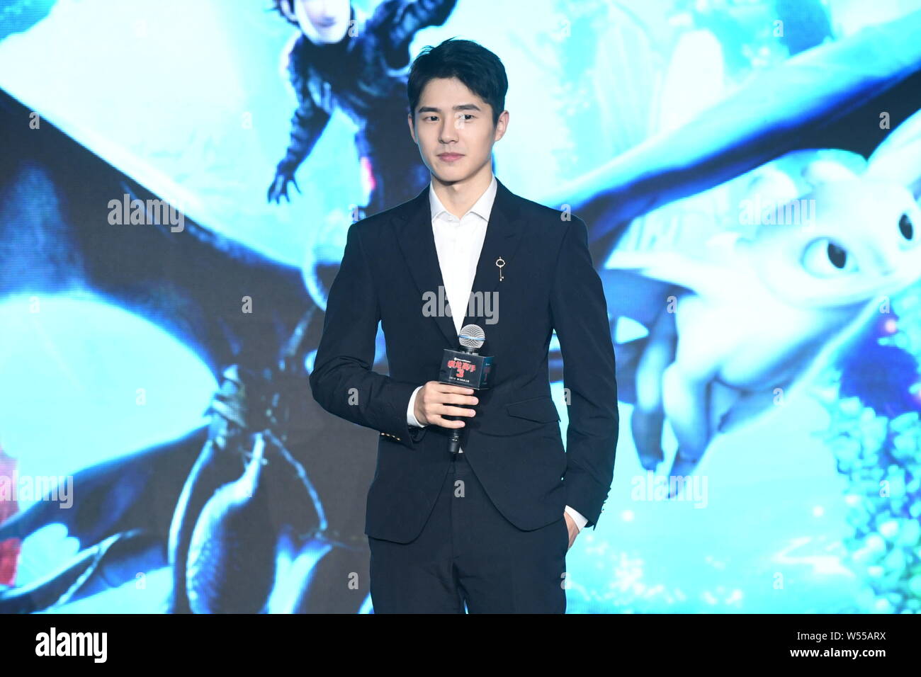 Chinese actor Liu Haoran attends a premiere event for new movie "How to ...