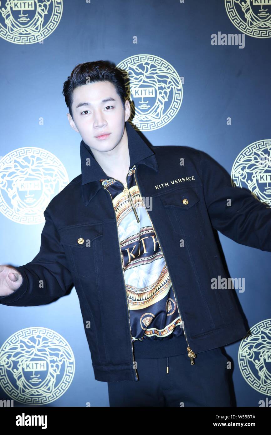 Canadian singer and actor Henry Lau attends a promotional event for ...