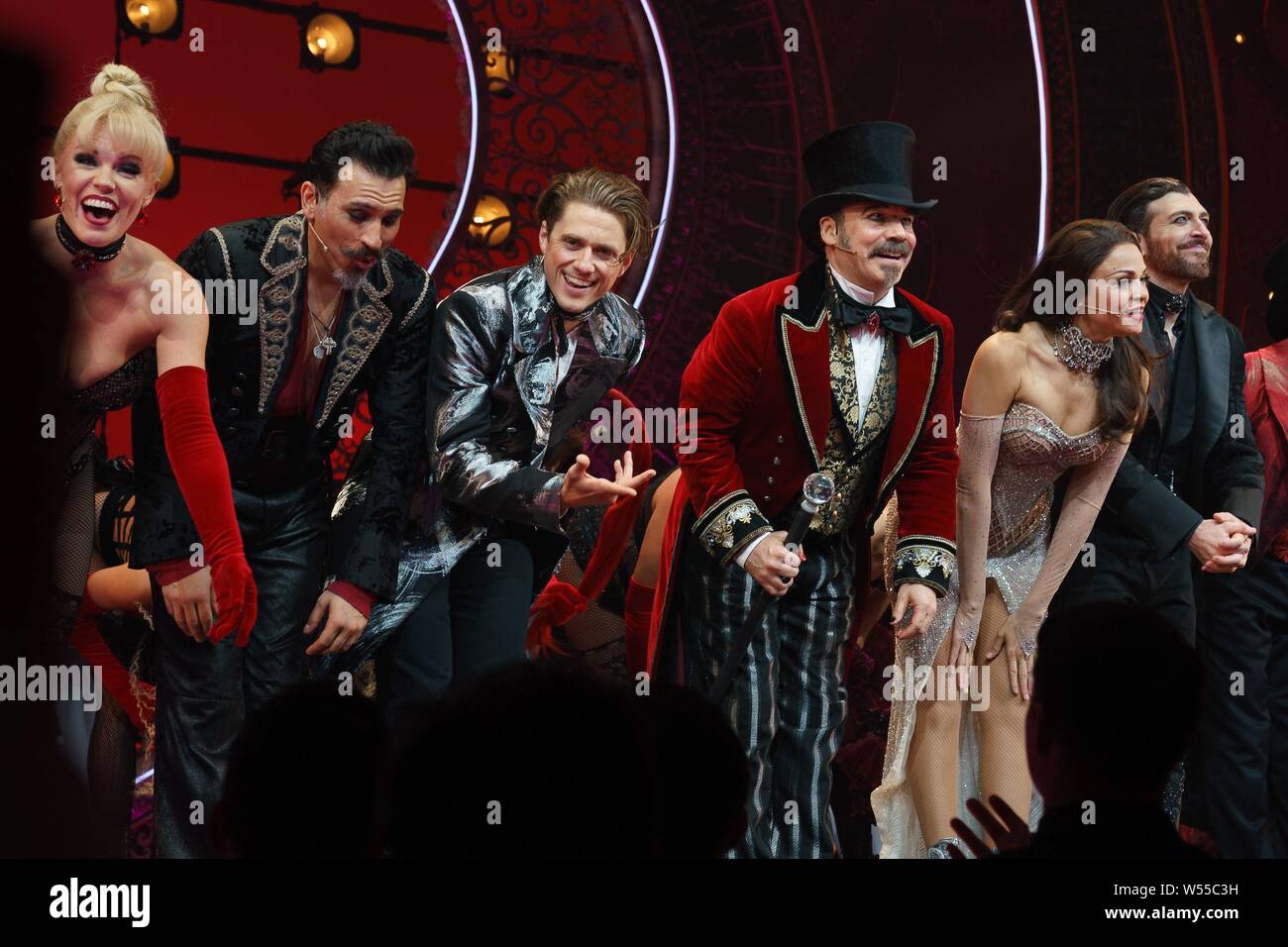 New York, NY, USA. 25th July, 2019. Robyn Hurder, Ricky Rojas, Aaron ...