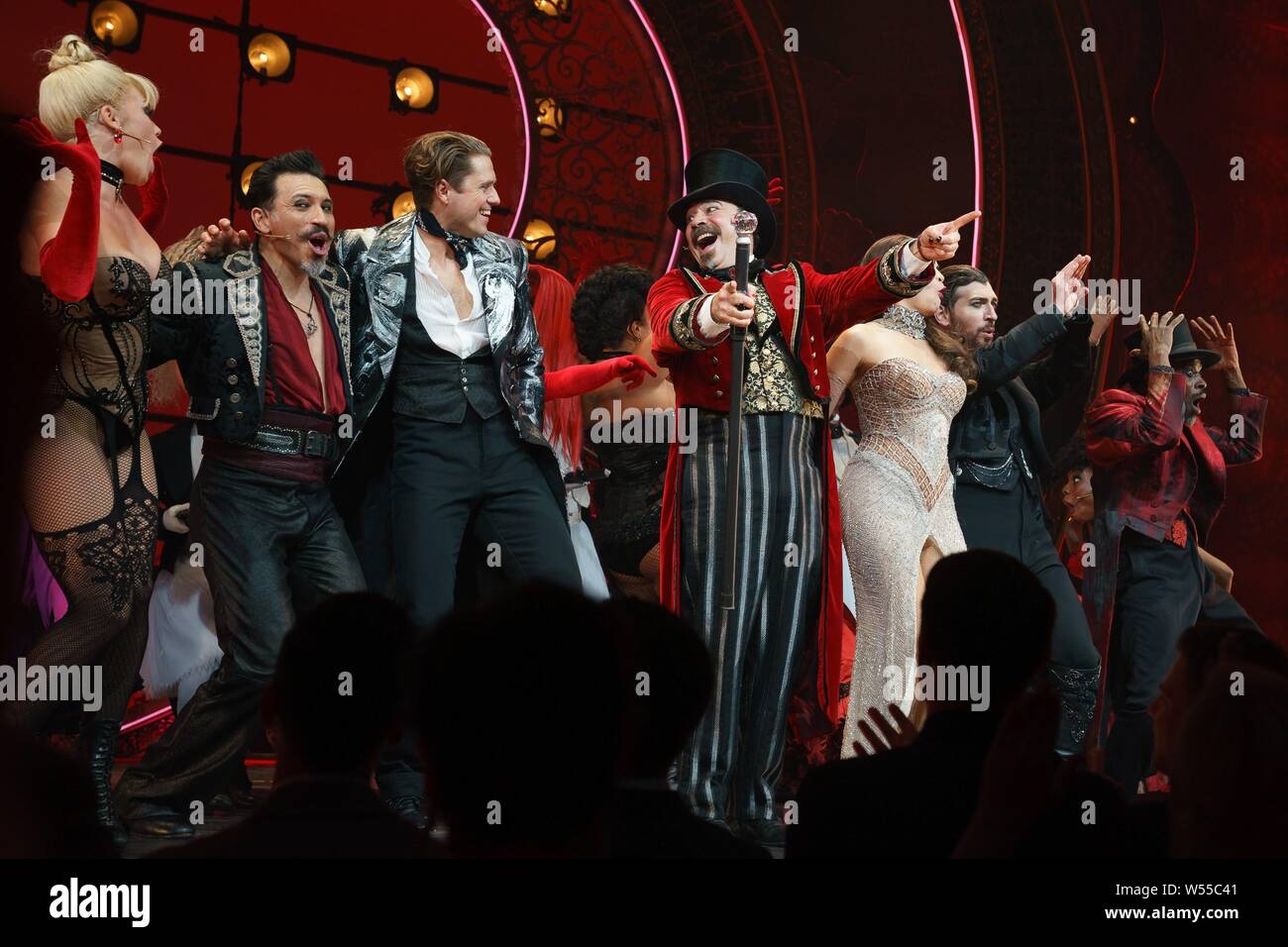 New York, NY, USA. 25th July, 2019. Robyn Hurder, Ricky Rojas, Aaron ...