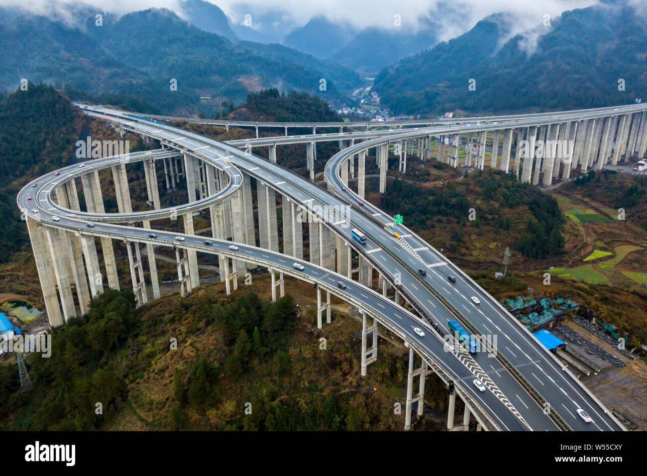 Aizhai bridge hi-res stock photography and images - Alamy
