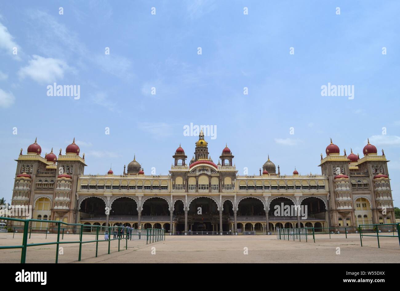Facade of the Mysore Palace-Karnataka/India Stock Photo - Alamy