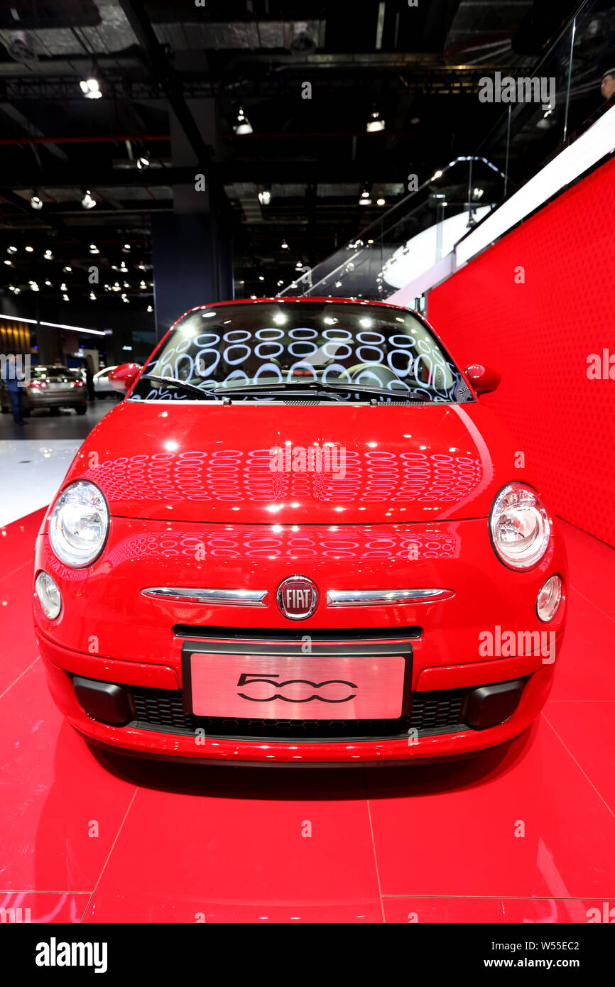 --FILE--A Fiat car of GAC Fiat Chrysler, a joint venture between ...