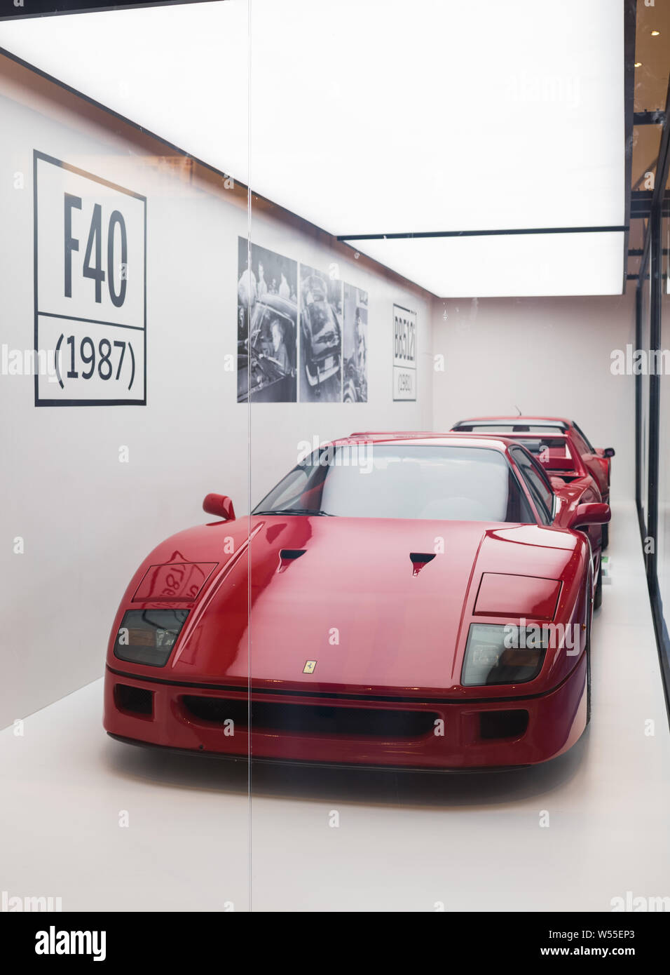 View of the "Ferrari: Under the Skin" exhibition in Macau, China, 24 ...