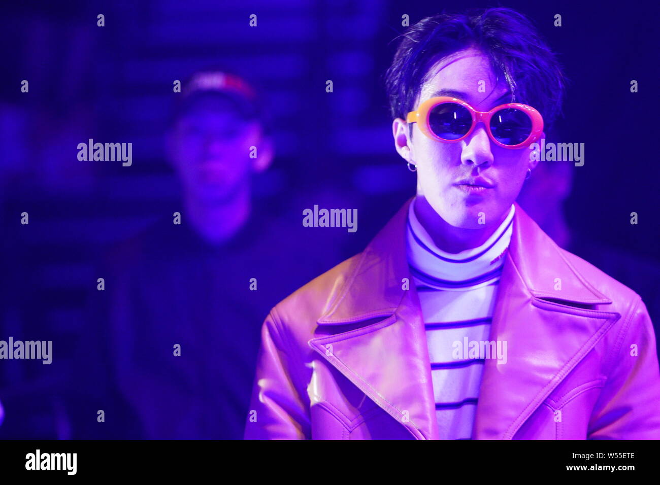 South Korean hip hop and R&B singer Kim Hae-sol, known as Zion.T, performs during the Zion.T ...