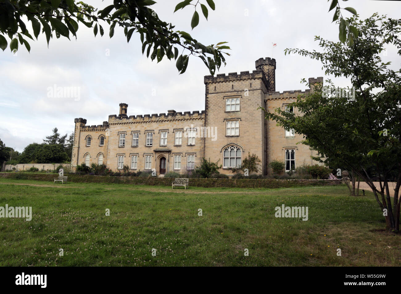 Chiddingstone Castle, Chiddingstone, Kent England Stock Photo - Alamy