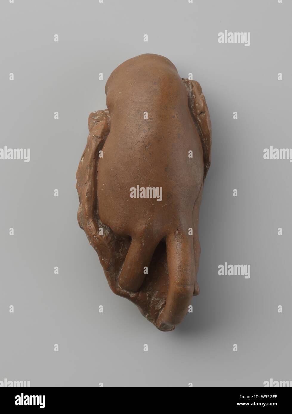 Study Models of Parts of the Body, Sculptor model right hand to ...