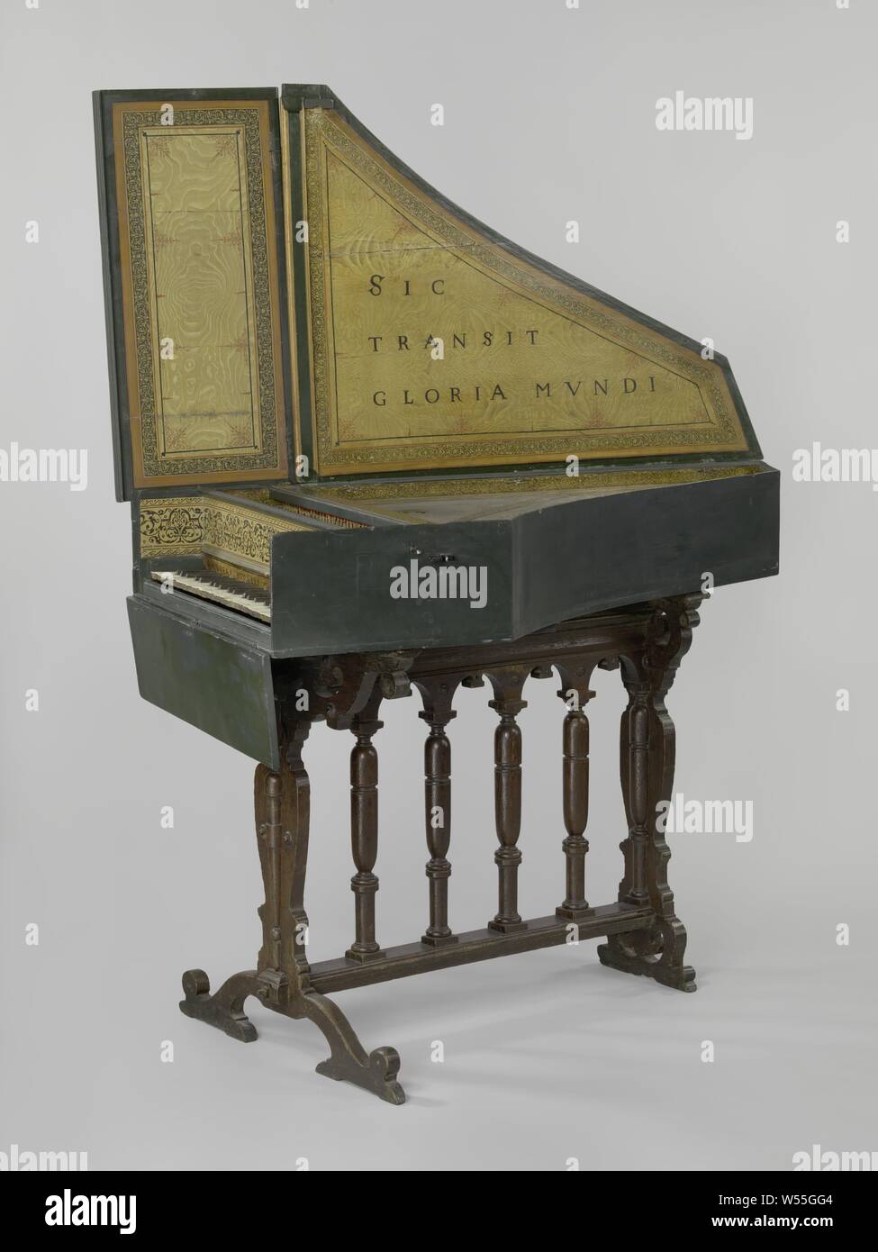 Harpsichord Harpsichord, Andreas Ruckers (I), Antwerp, 1627, poplar ...