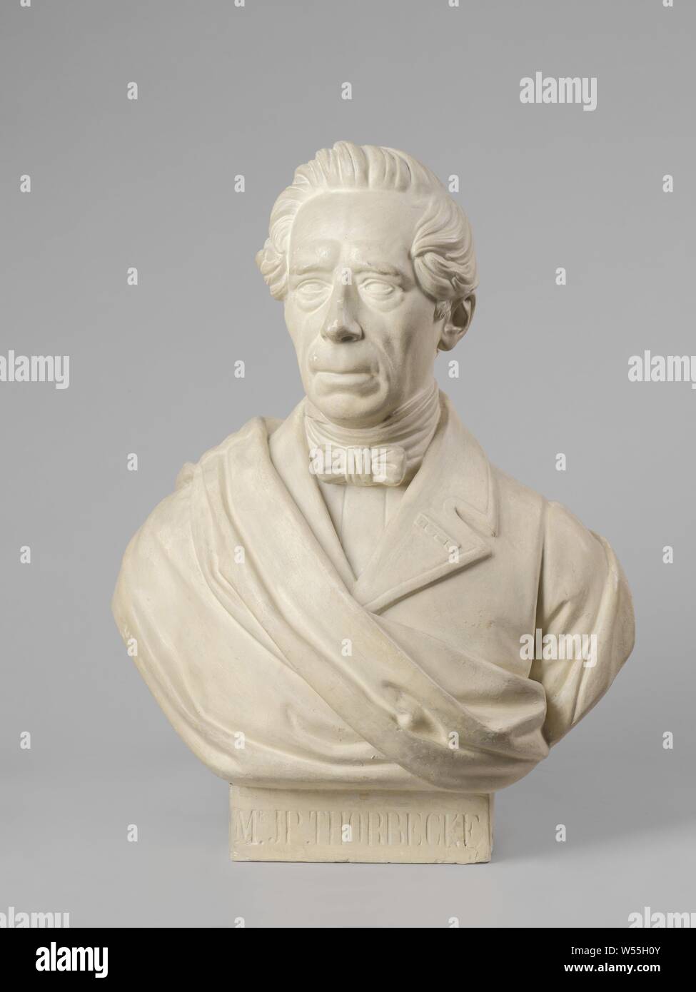 Bust of mr. Johan Rudolf Thorbecke (1792-1872), Johan Rudolf Thorbecke ...