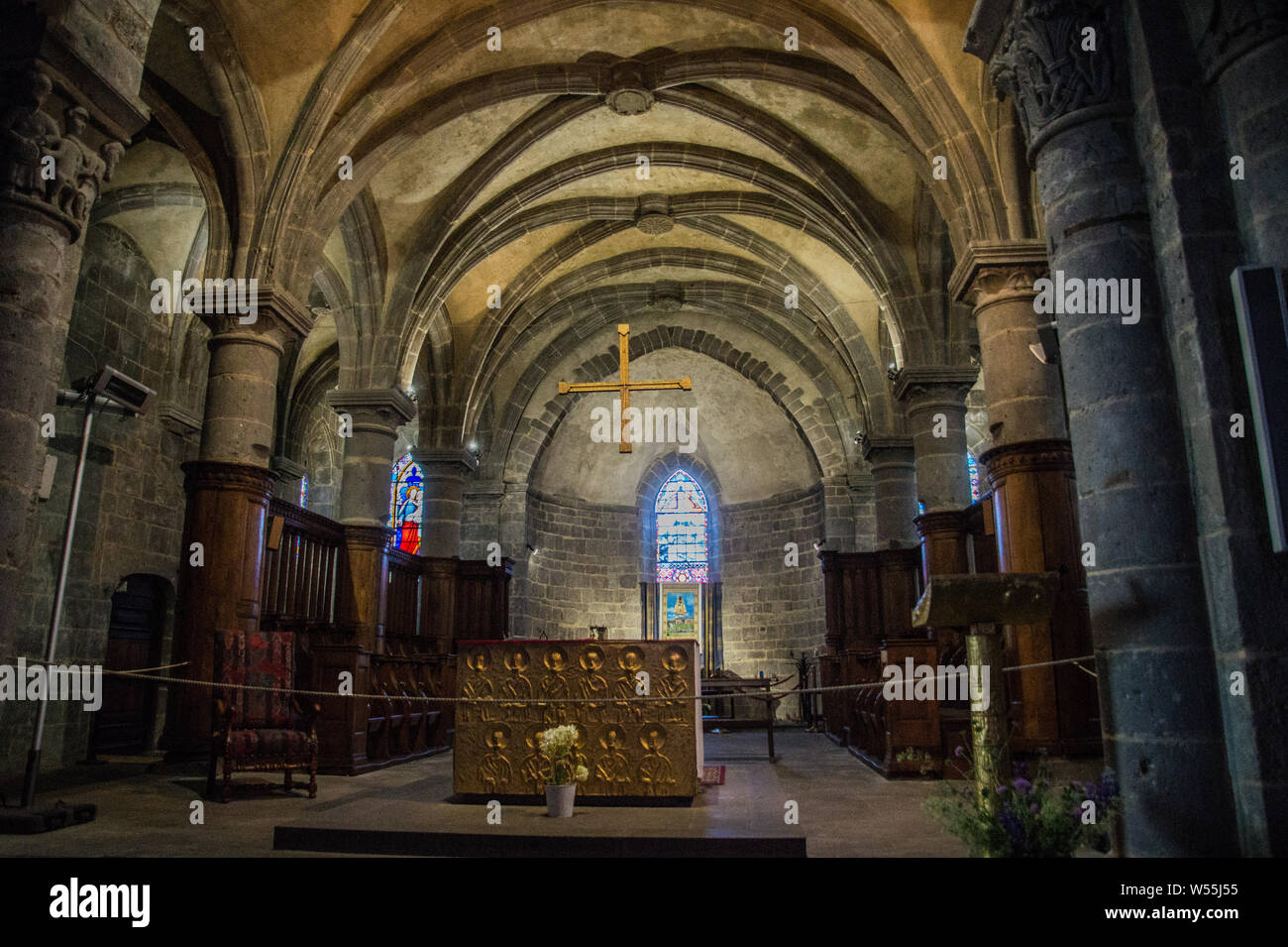 besse en chandesse in puy de dome in france Stock Photo - Alamy