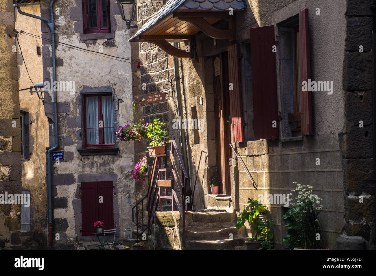 besse en chandesse in puy de dome in france Stock Photo - Alamy