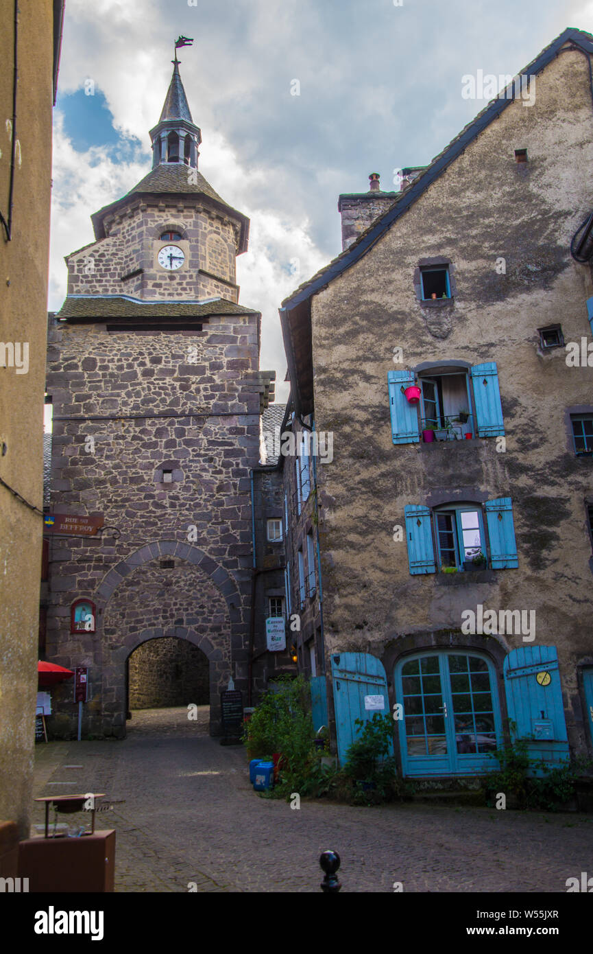 besse en chandesse in puy de dome in france Stock Photo - Alamy