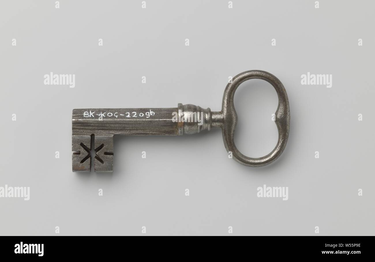 Four keys that belong together and whose shafts are drilled according ...