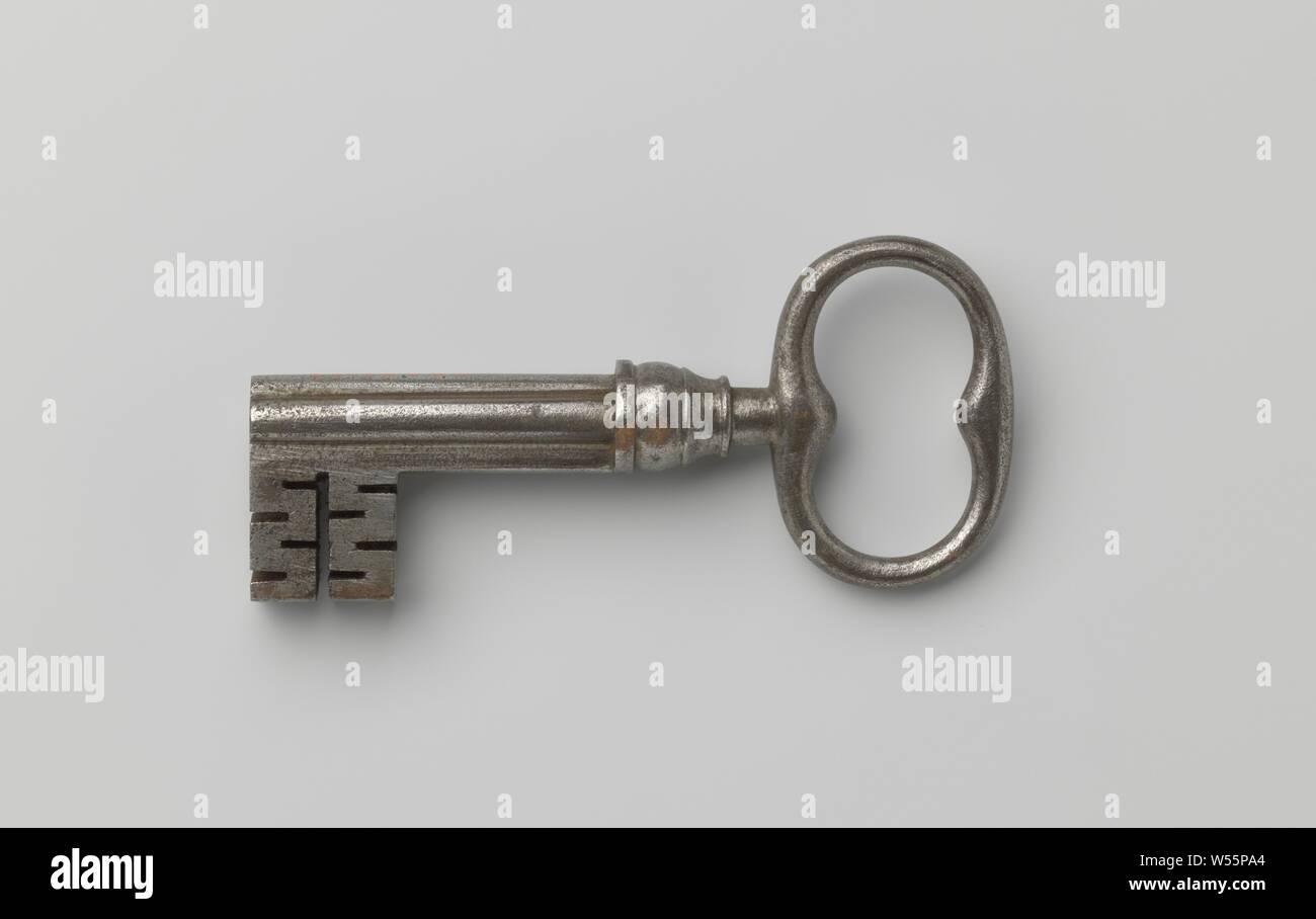Four keys that belong together and whose shafts are drilled according ...