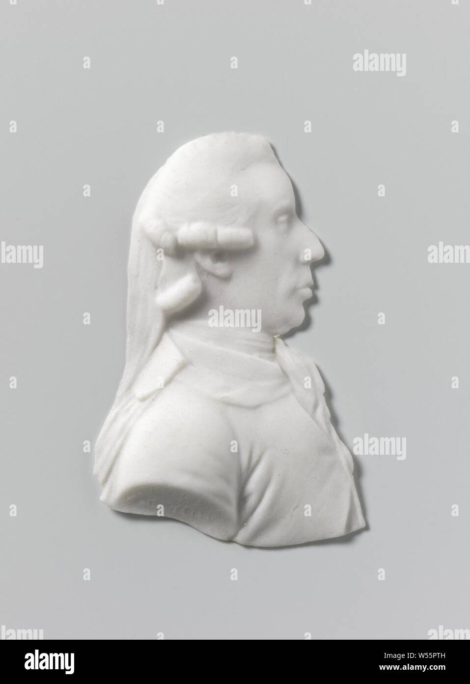 Portrait of J. Sylvain Bailly, Portrait of porcelain in biscuit. The ...