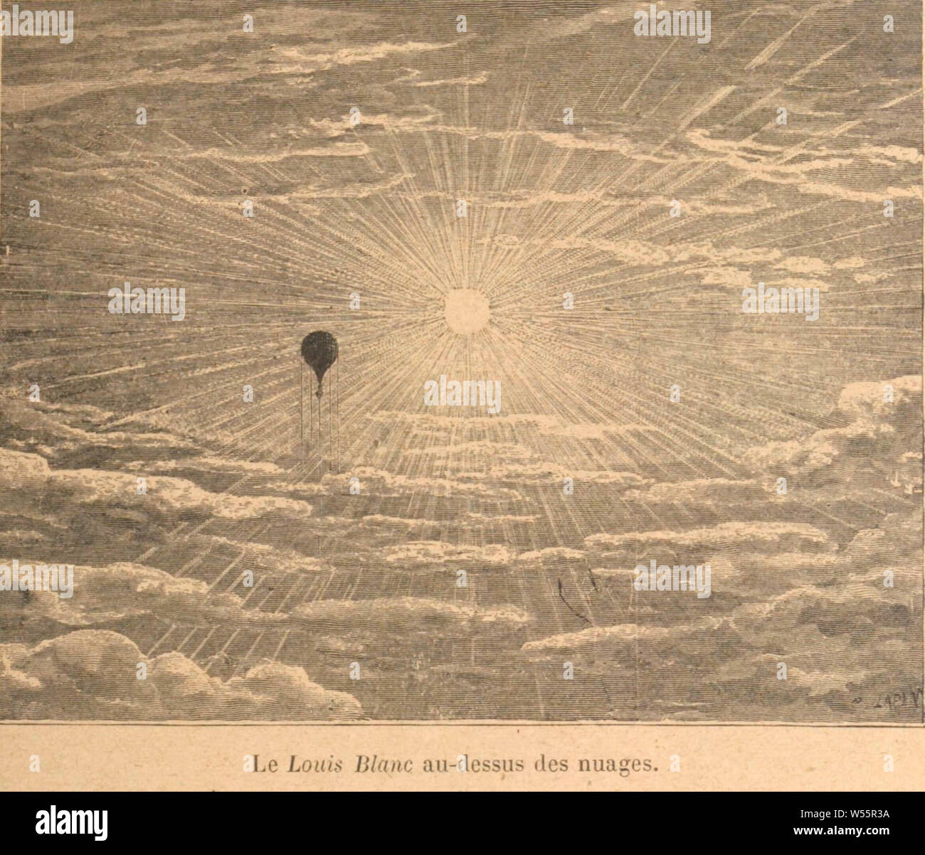 The Louis Blanc Stock Photo - Alamy