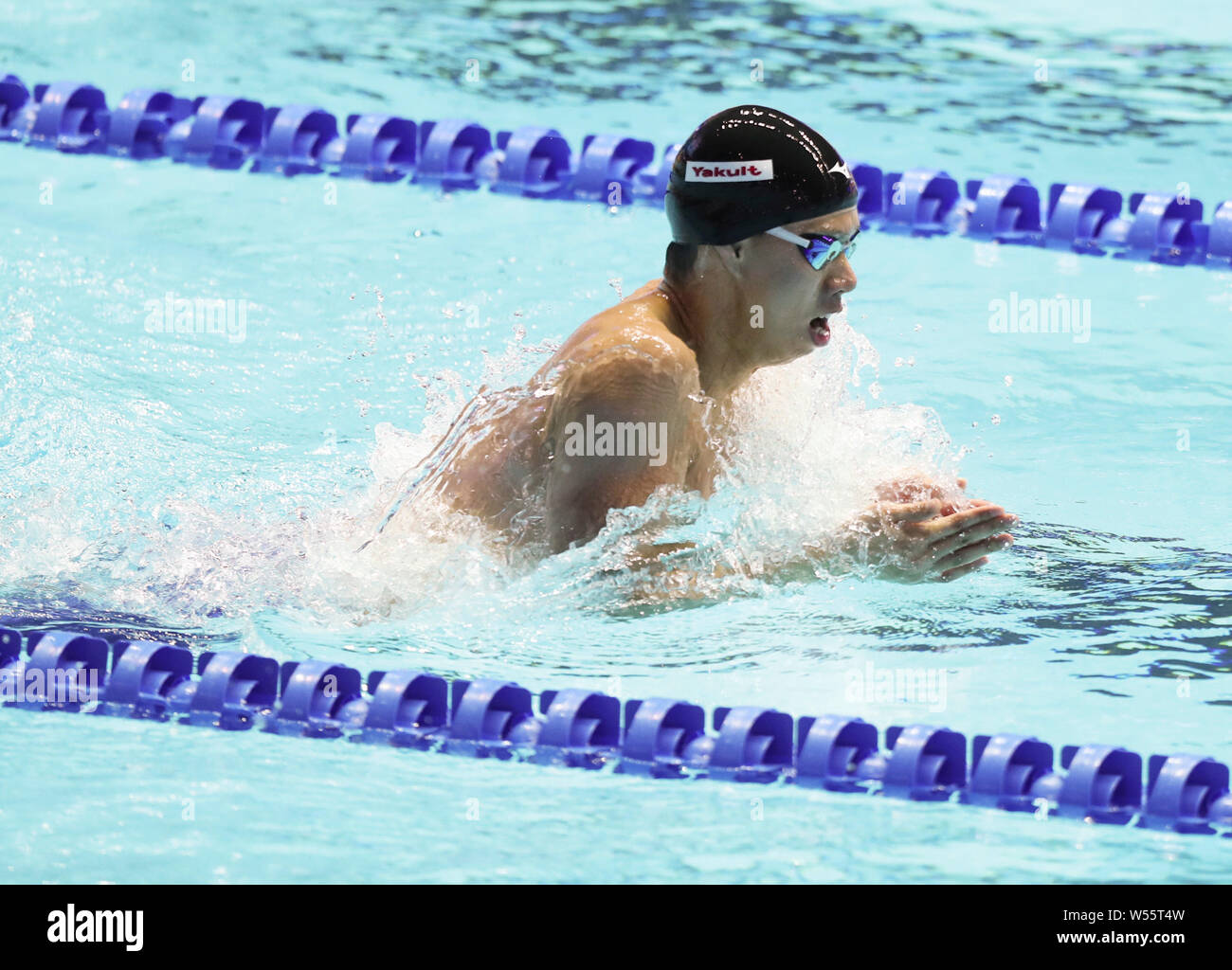Gwangju. 26th July, 2019. Bronze medalist Ippei Watanabe of Japan ...