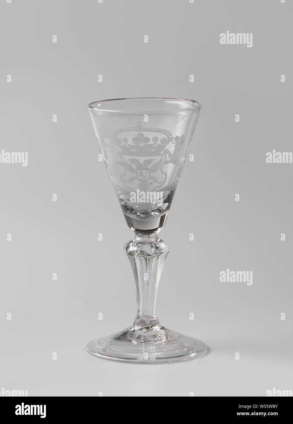 Chalice with the arms of Nijmegen, Chalice with baluster stem with ...