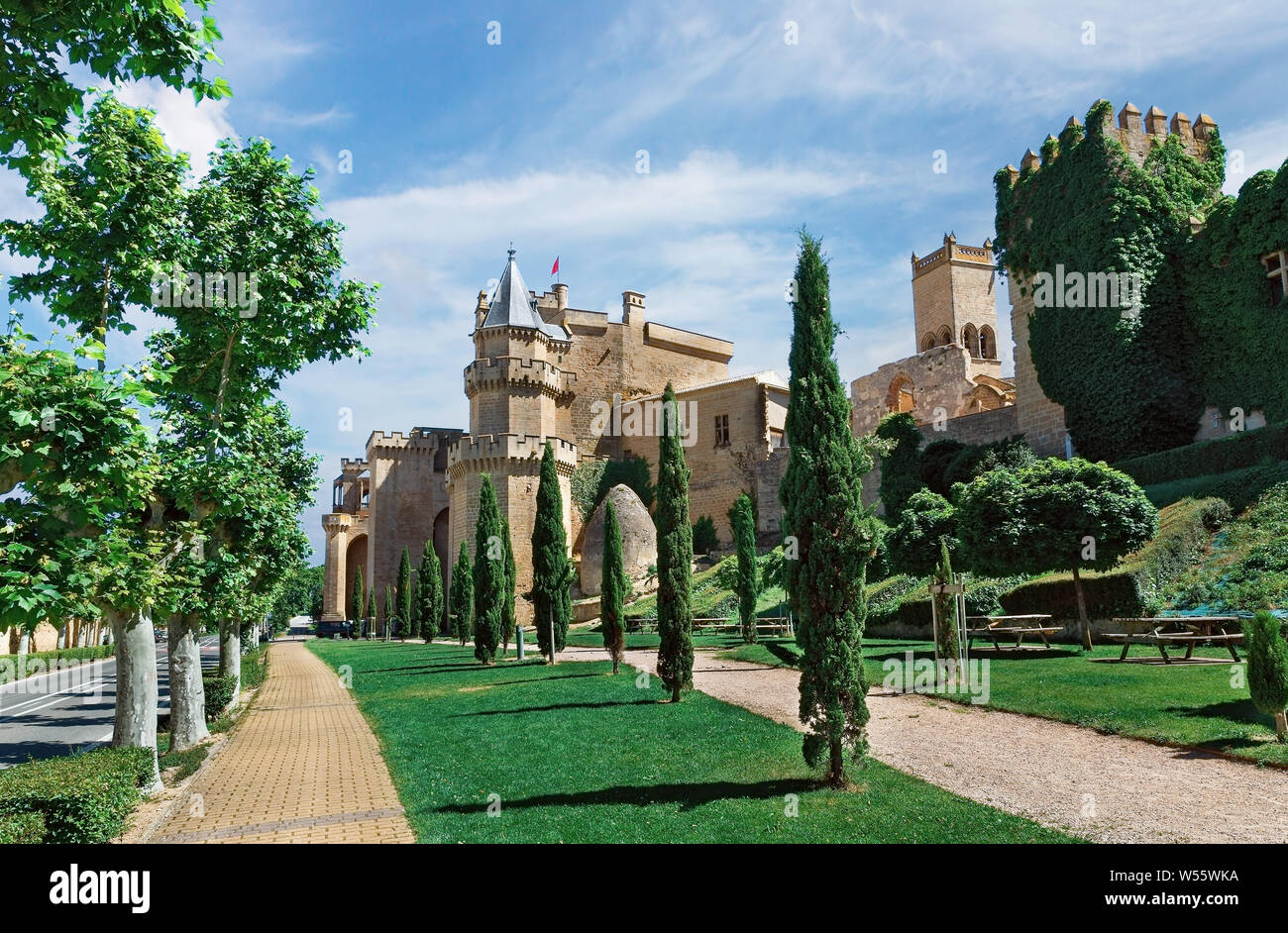 Olite castle photography hi-res stock photography and images - Alamy
