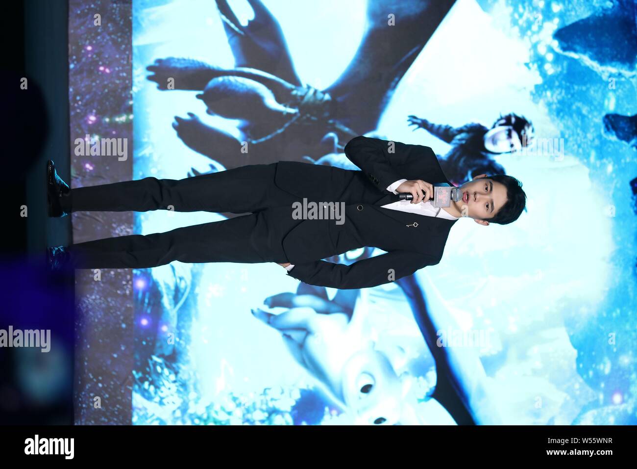 Chinese actor Liu Haoran attends a premiere event for new movie "How to ...