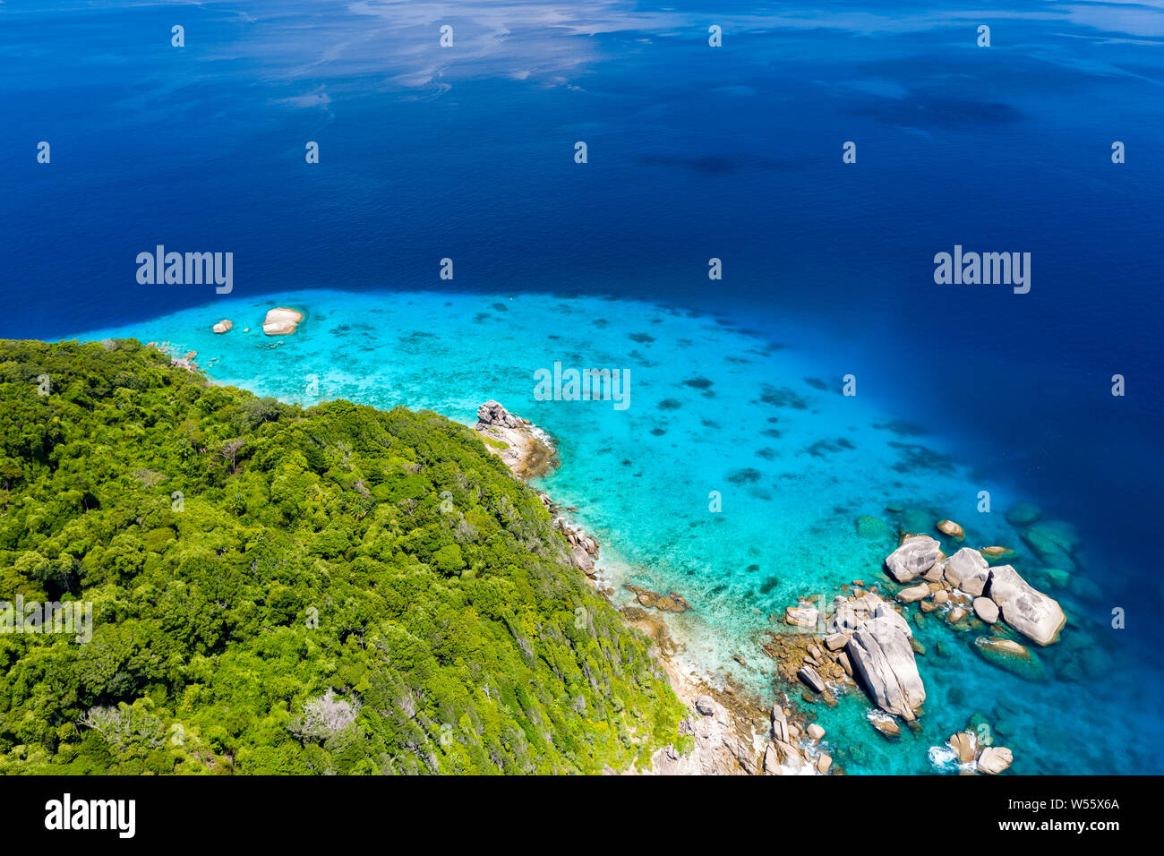 Andaman islands aerial hi-res stock photography and images - Alamy