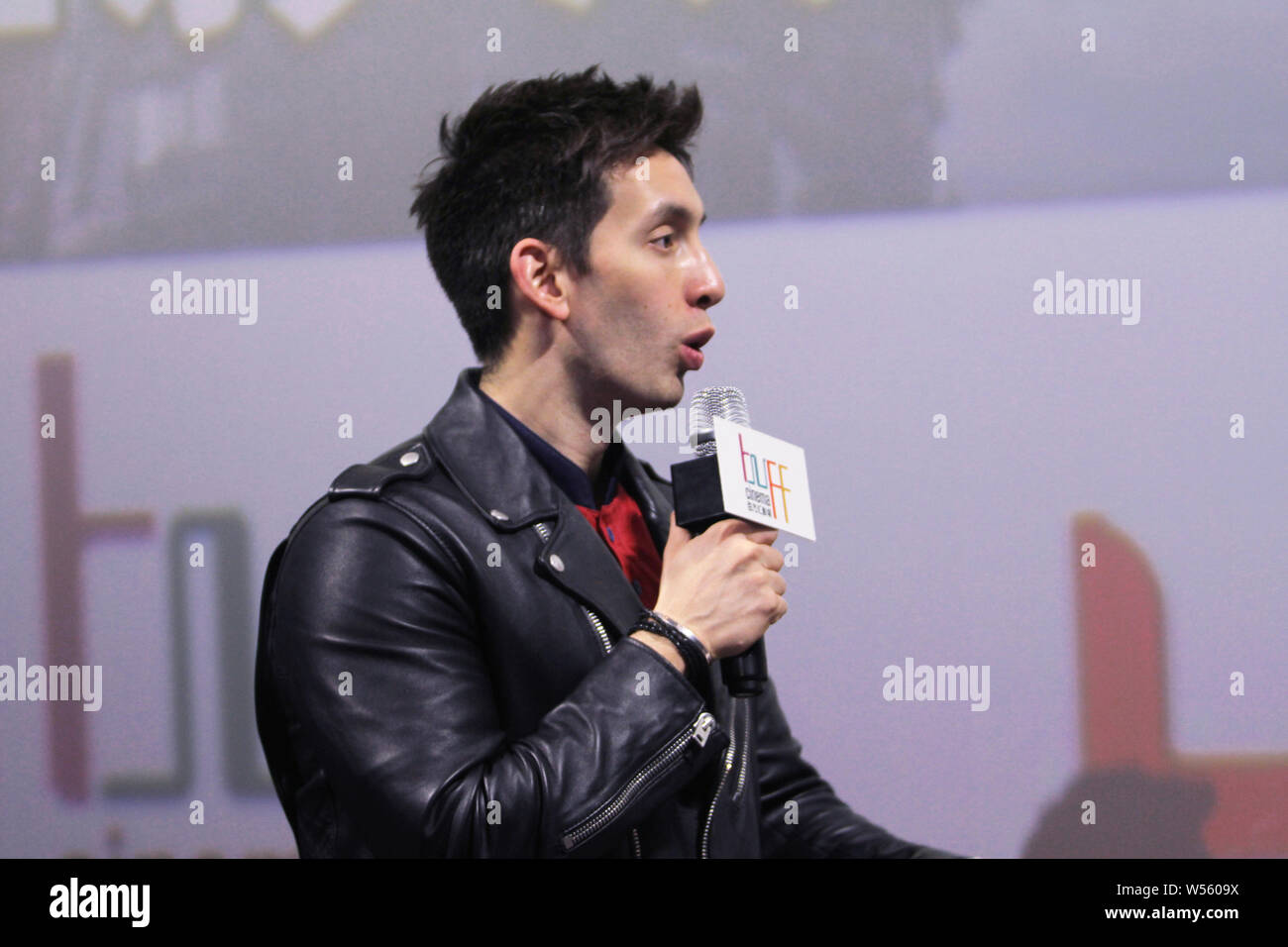 American comedic actor and host Michael Stephen Kai Sui, a Chinese ...