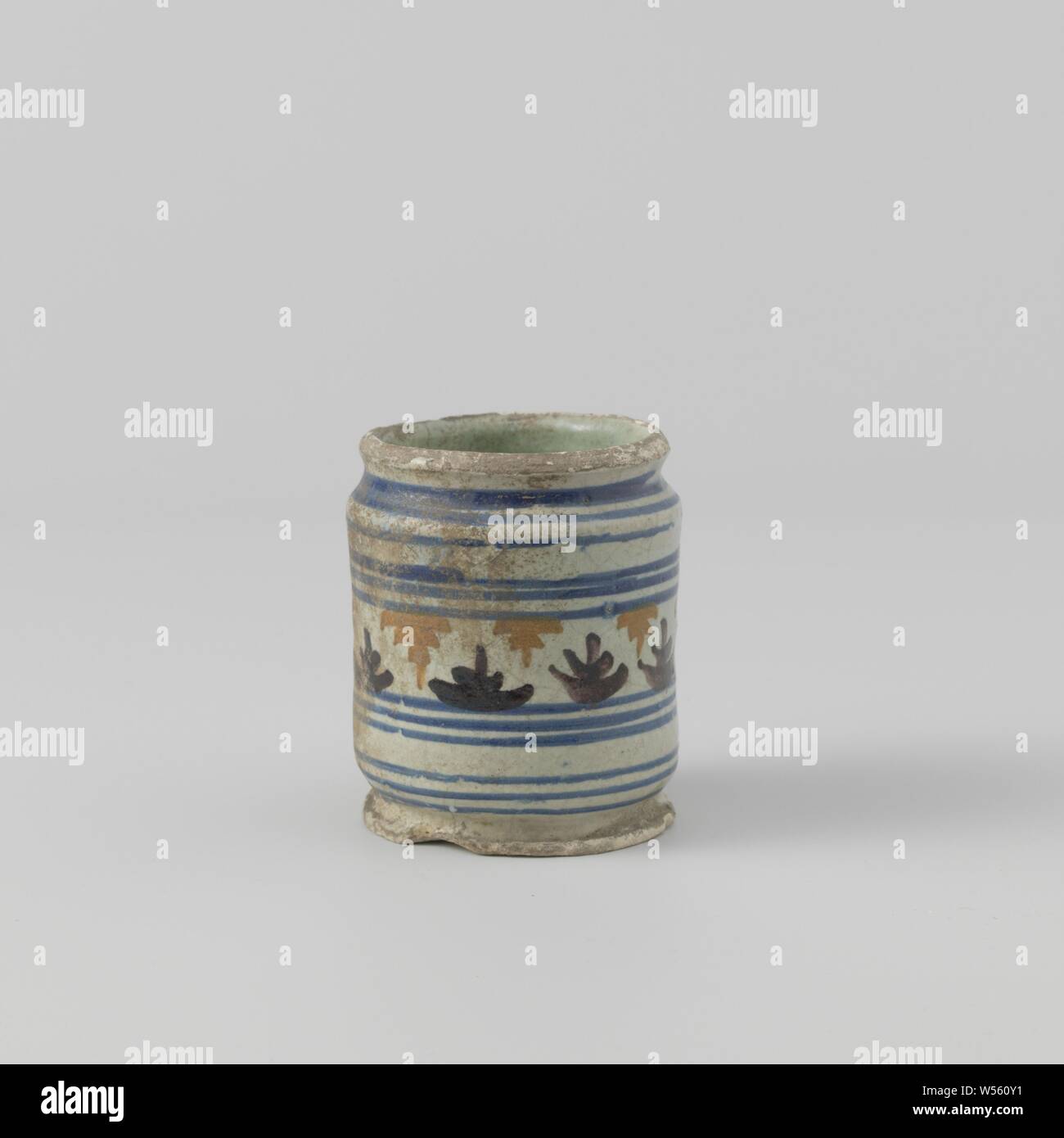 Painted cylindrical jar hi-res stock photography and images - Alamy