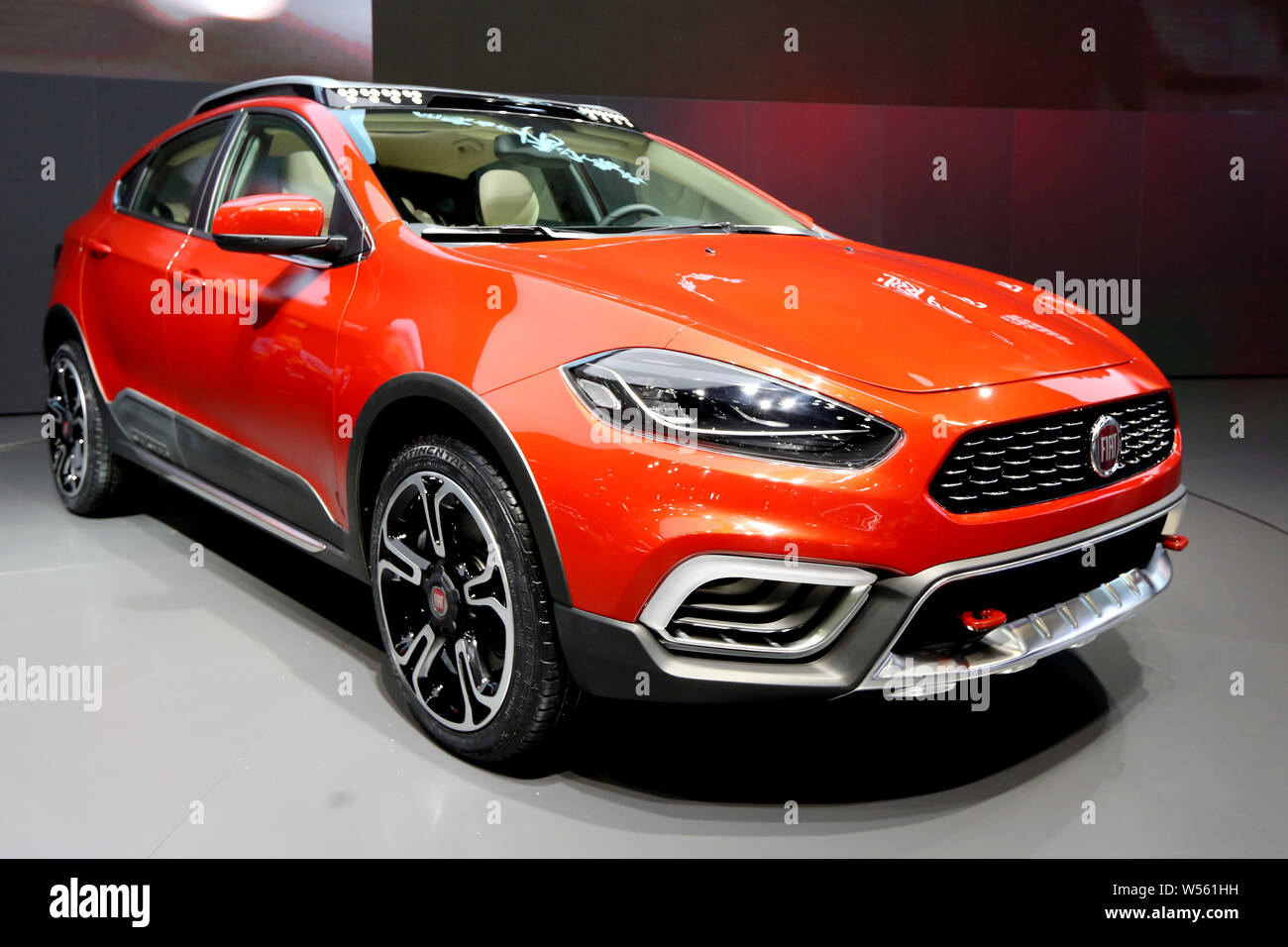 --FILE--A Fiat Ottimo Cross car of GAC Fiat Chrysler, a joint venture ...