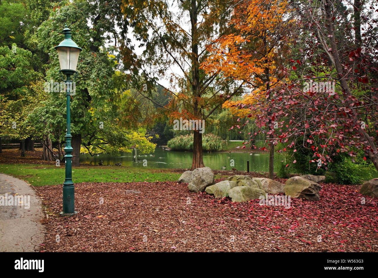 Stadtpark in Vienna. Austria Stock Photo - Alamy