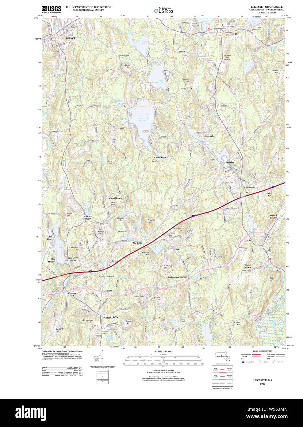 Ma leicester hi-res stock photography and images - Alamy