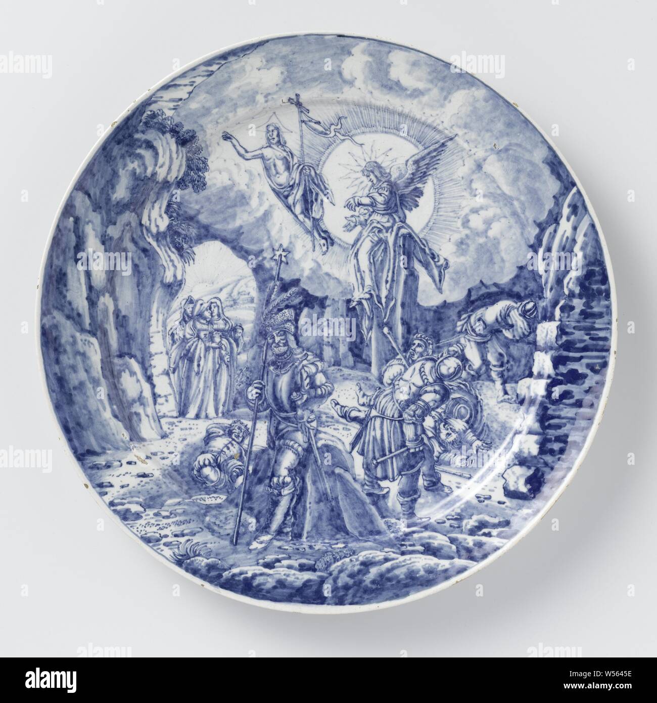 Plate with the Resurrection, Plate with the resurrection of Christ ...