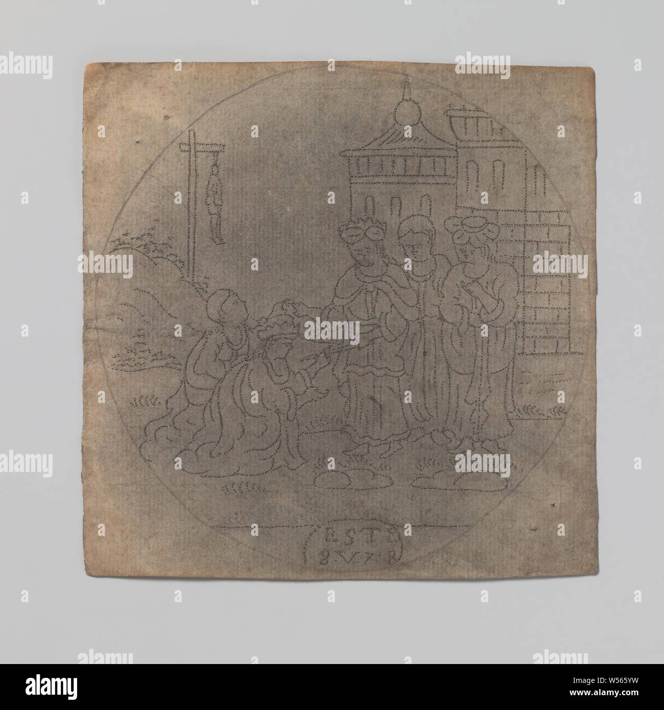 The three figures painting hi-res stock photography and images - Alamy