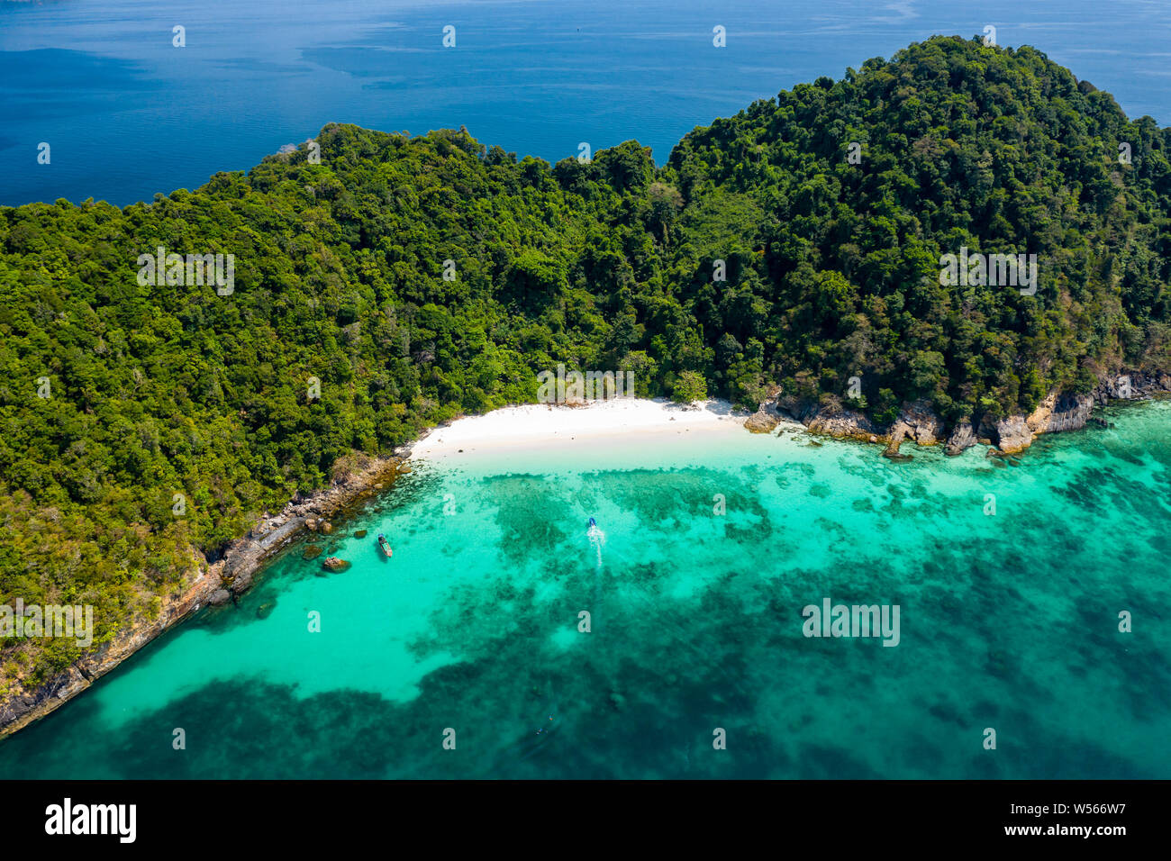 Deserted Tropical Island