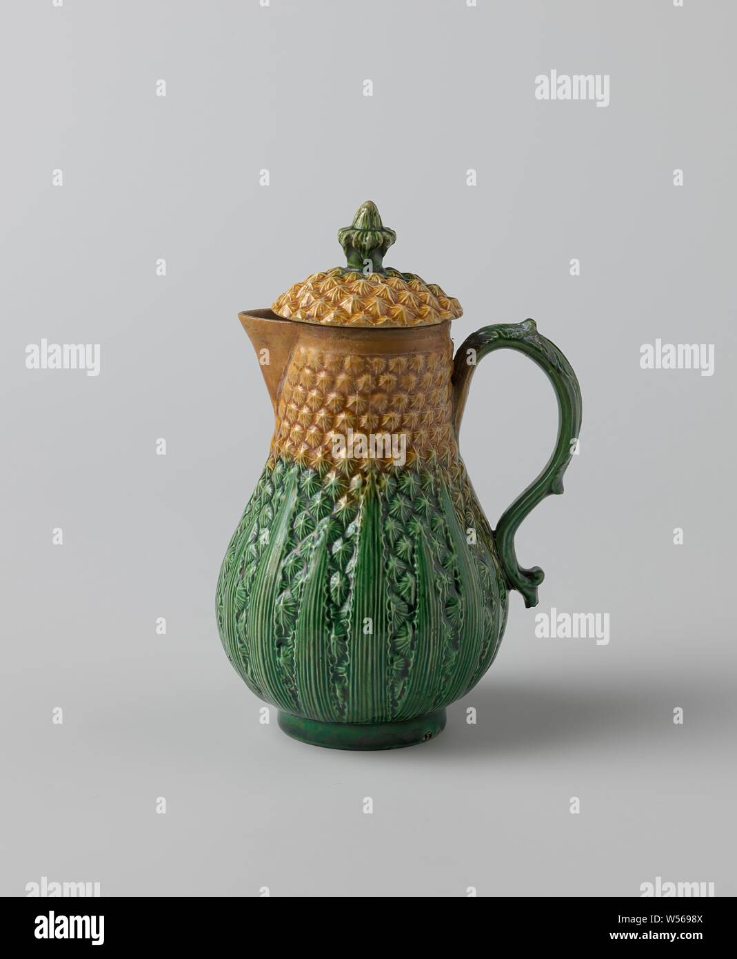 Pottery made from hard-fired earthenware, Whieldon ware, pineapple ware ...