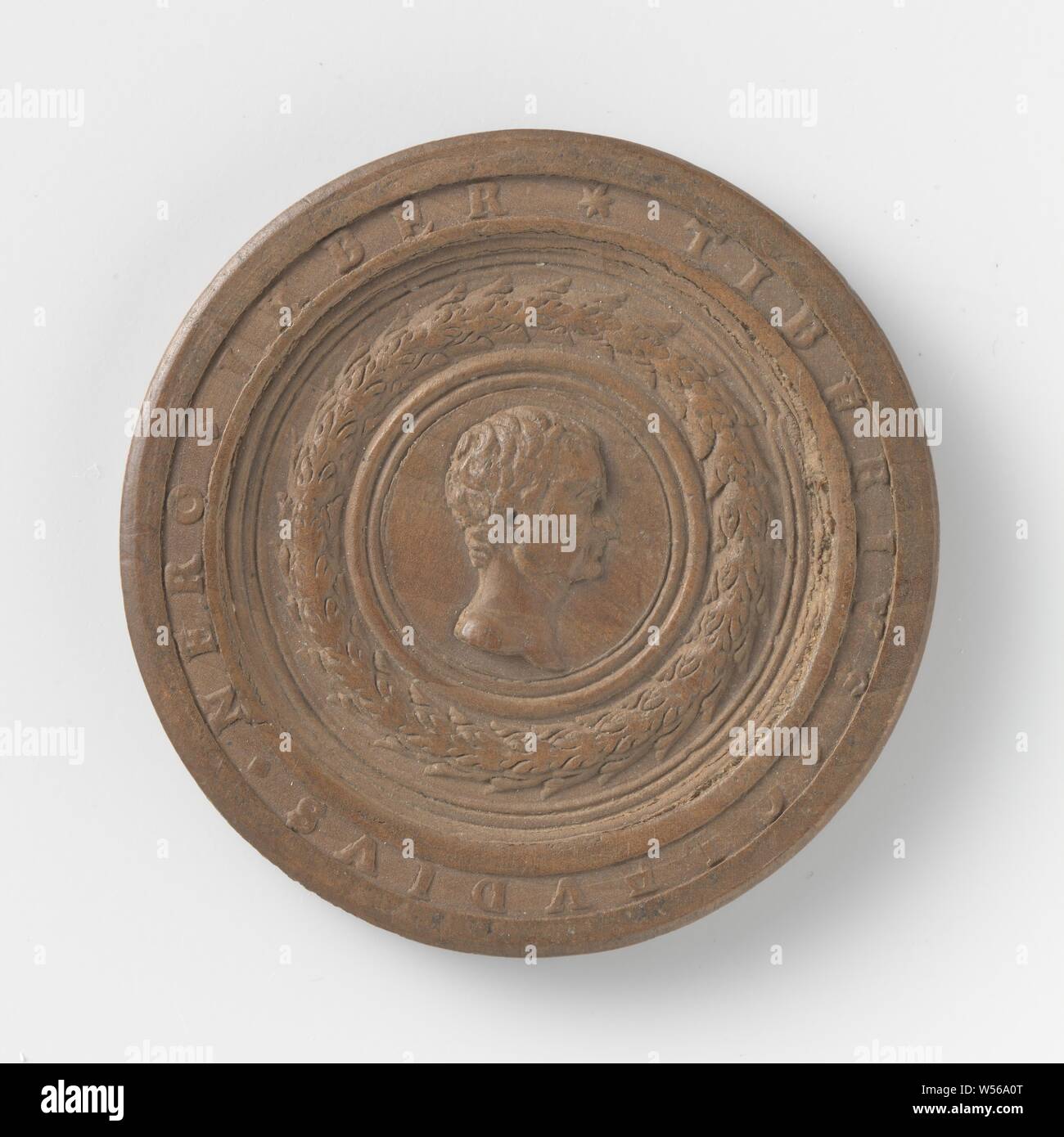 Half of drafts with portrait: Tiberius Claudius Nero Germanicus ...