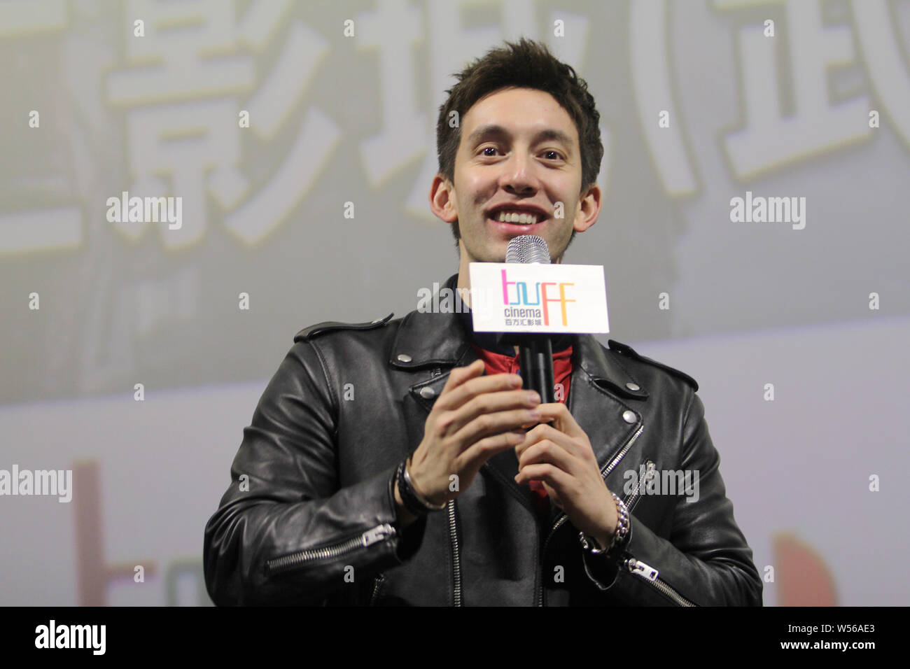 American comedic actor and host Michael Stephen Kai Sui, a Chinese ...