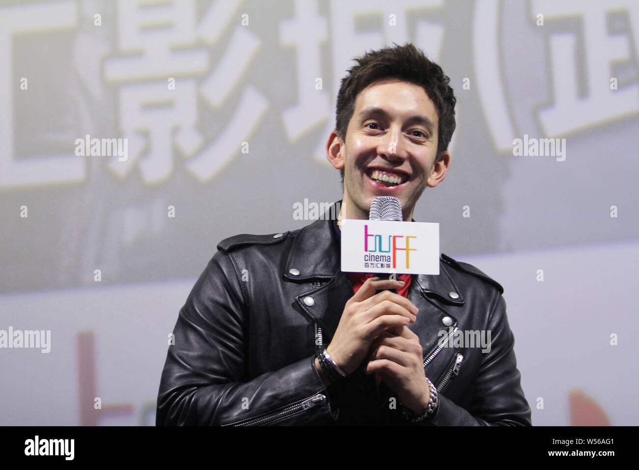 American comedic actor and host Michael Stephen Kai Sui, a Chinese ...