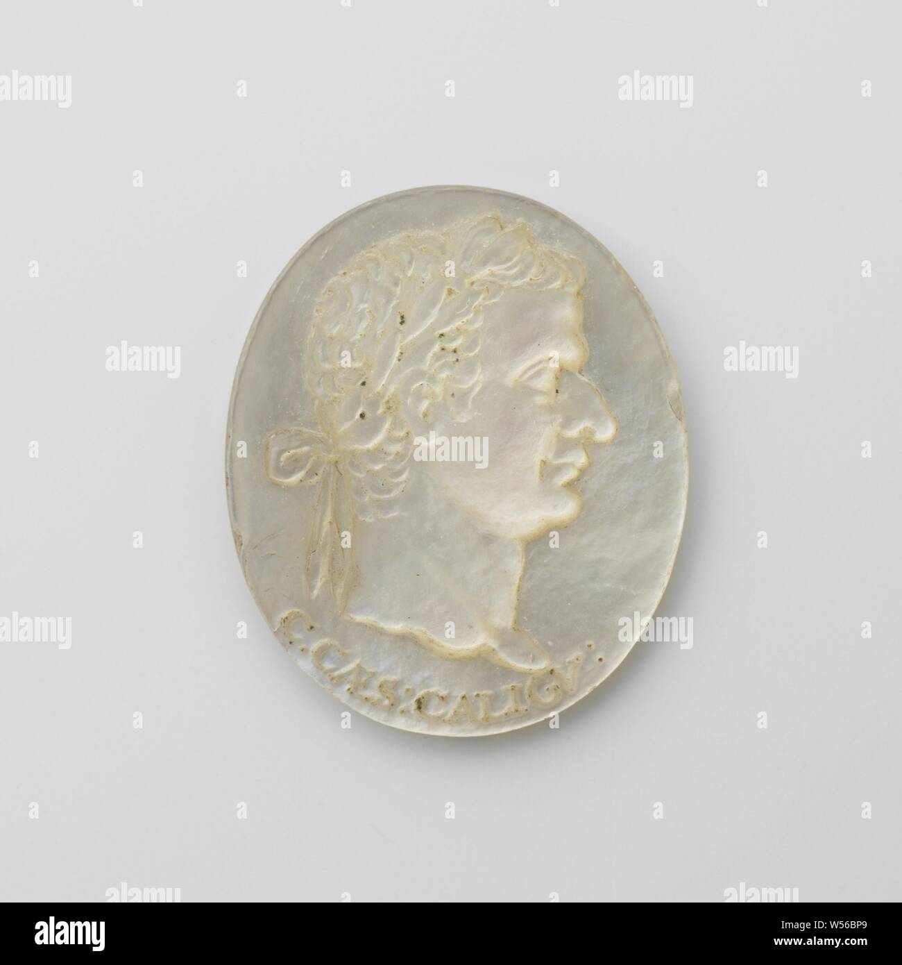 Gaius Julius caesar Germanicus (Caligula), A medallion of mother-of ...