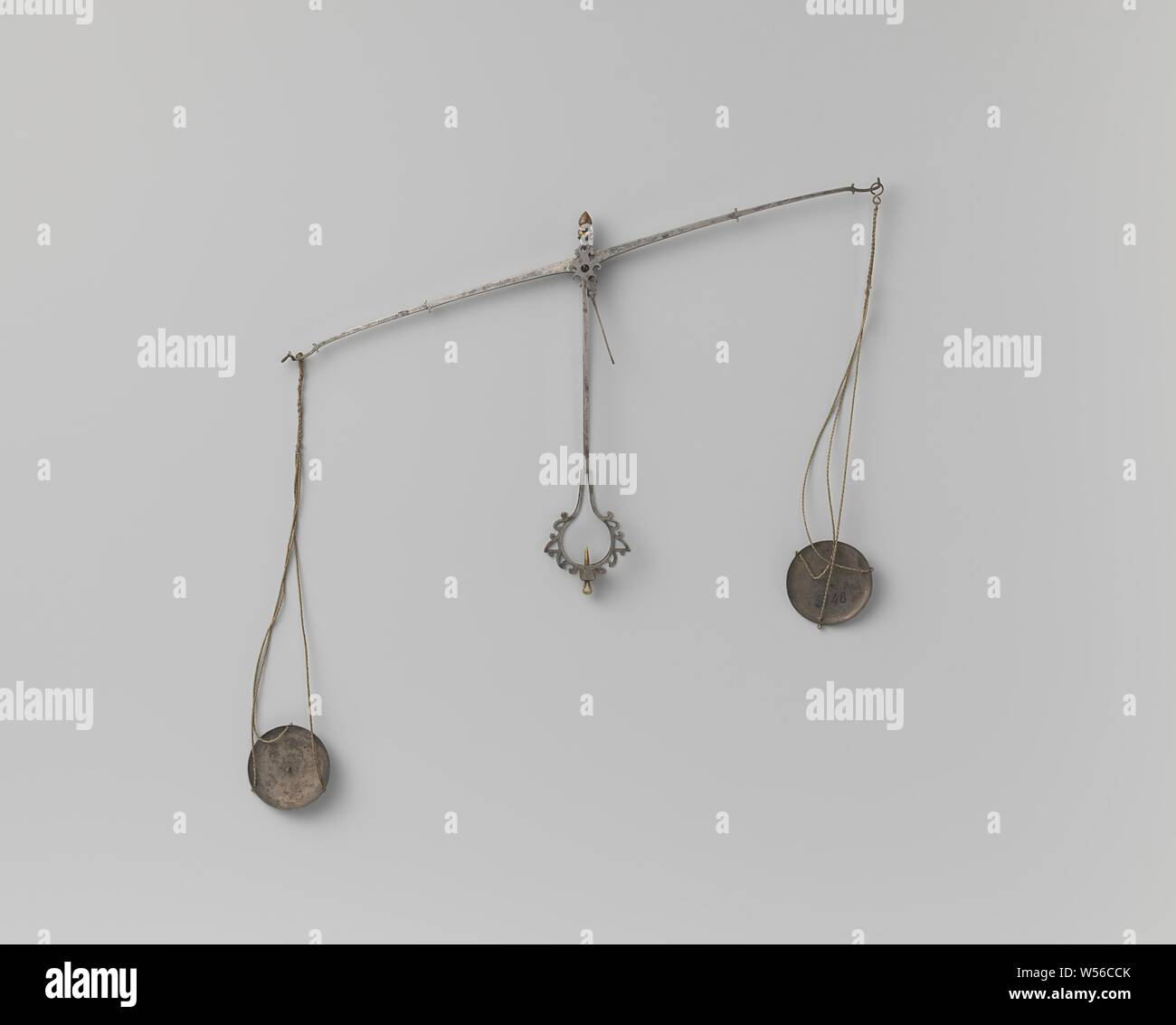 Gold balance, A gold balance with a silver scale., c. 1400 - c. 1950 ...